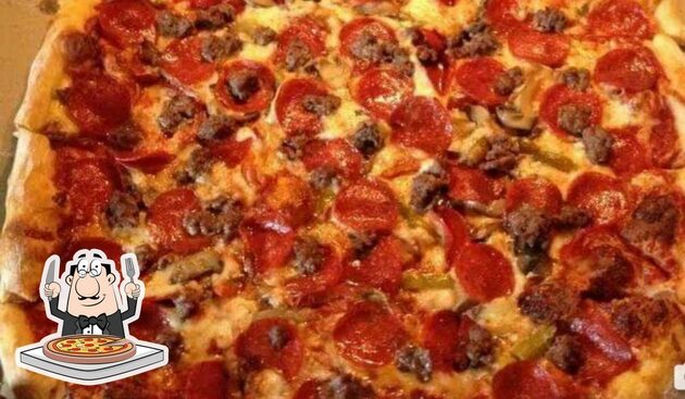 Menu at 2 Guys Pizzeria, Springfield