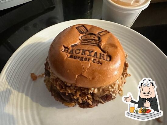 Menu at Backyard Burger Co. restaurant, Basildon