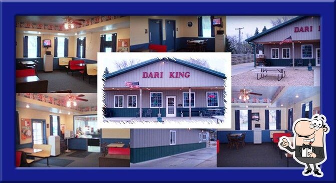 Menu at Dari King BBQ, Pipestone