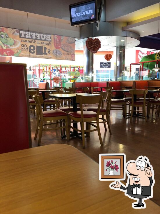 Menu at Peter Piper Pizza restaurant, Monterrey, Vicente Guerrero 2500