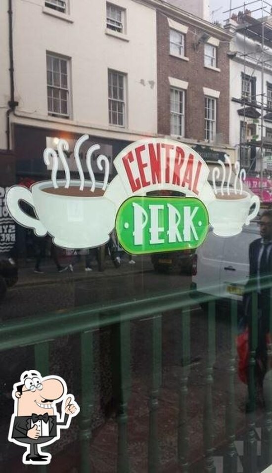 Menu at Central Perk cafe, Manchester, 106-122 Market St