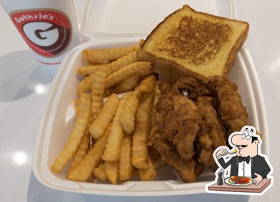Guthrie's Golden Fried Chicken Fingers And Signature Sauce in ...