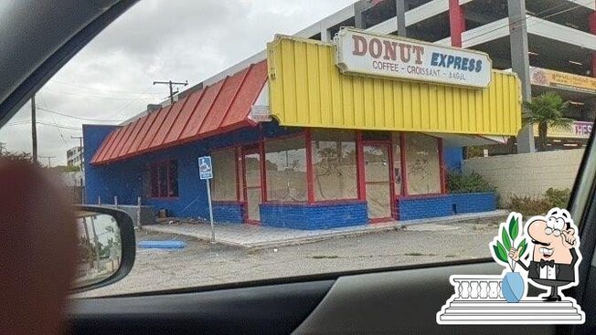 Menu at Donut Express restaurant, Buena Park