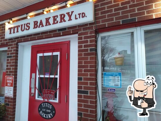 Menu at Titus Bakery Ltd, Saint John