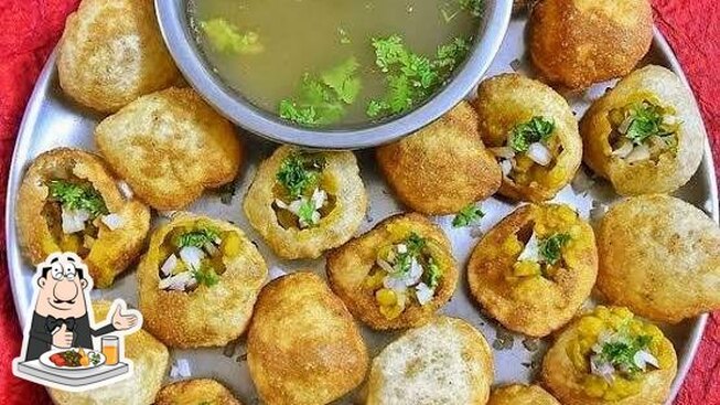 Menu at Gup Chup Cafe, India