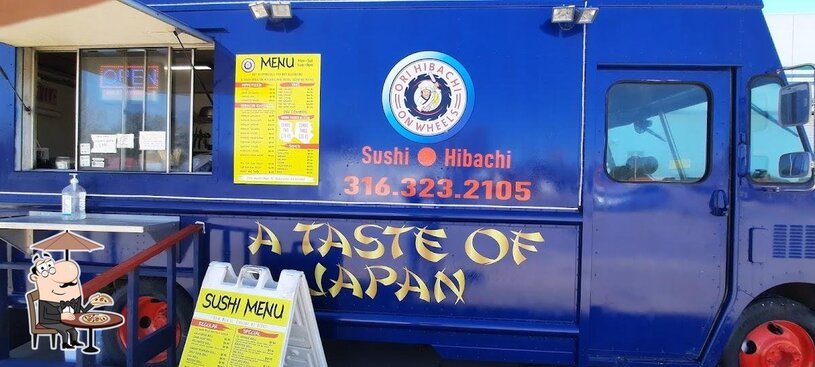 Menu at Ori Hibachi On Wheels Food Truck restaurant, El Dorado