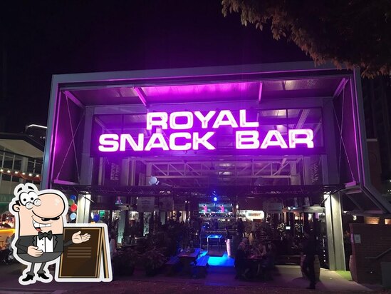 Menu at Royal Snack Bar, Bowen Hills