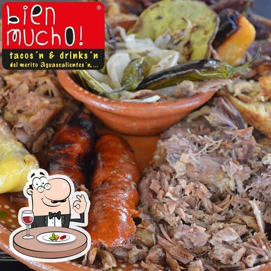 Menu at BM Bien Mucho restaurant, Aguascalientes