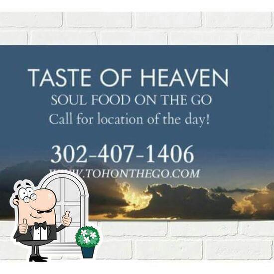 Menu at Taste of Heaven restaurant, Middletown, Po box 66