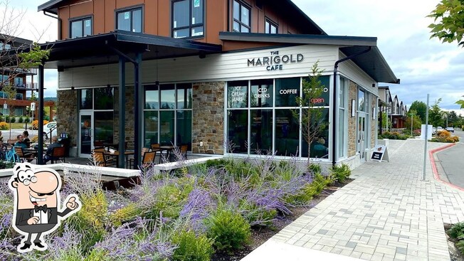 Menu at The Marigold Cafe, Saanichton