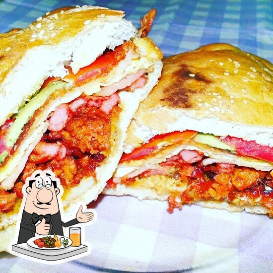 Menu at Tortas Deli restaurant, Santiago de Querétaro