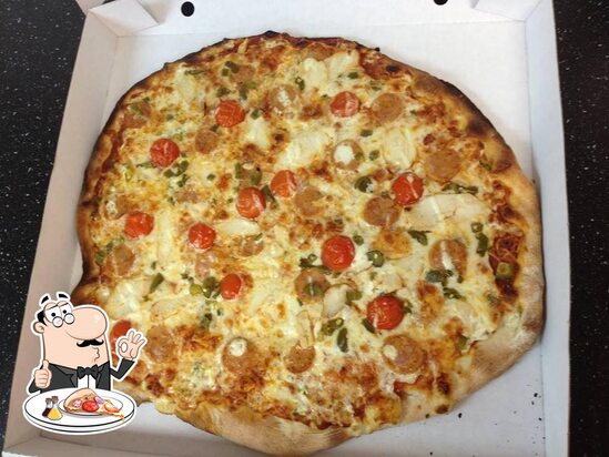 Carta de pizzería The Hot Pan Pizza Company, Bourton-on-the-Water