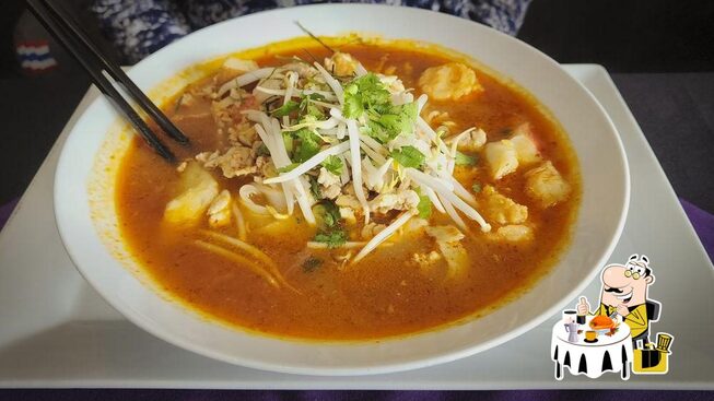Menu at Thai Ginger Bistro restaurant, Appleton