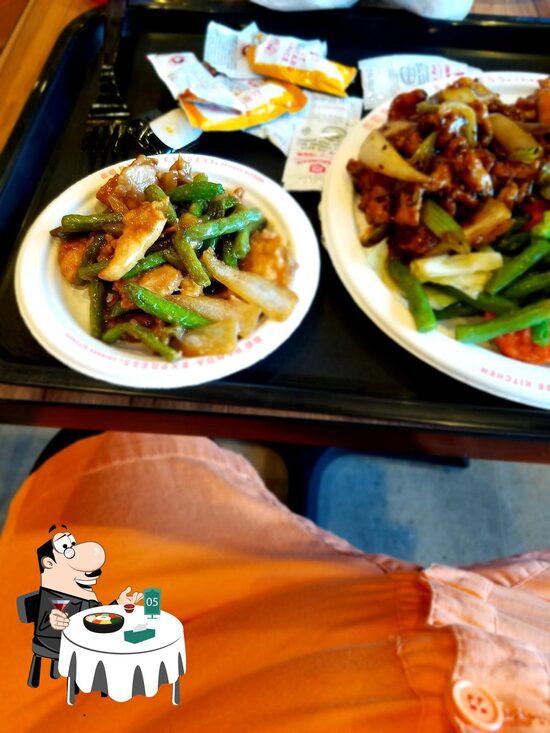 Menu at Panda Express fast food, Dothan