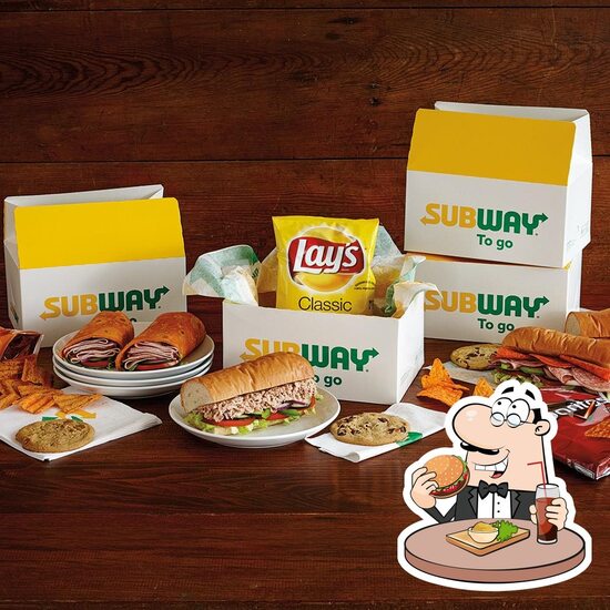 Menu at Subway fast food, Rockland, 75 Maverick St