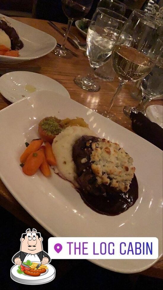Menu at The Log Cabin steakhouse, Highlands