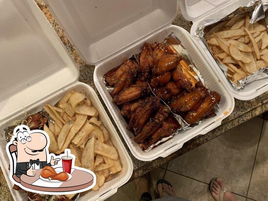 Menu at Valley Wings restaurant, Phoenix