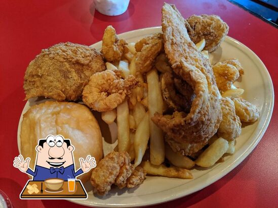 Menu at Steamboat Bill's DeRidder, LA restaurant, DeRidder