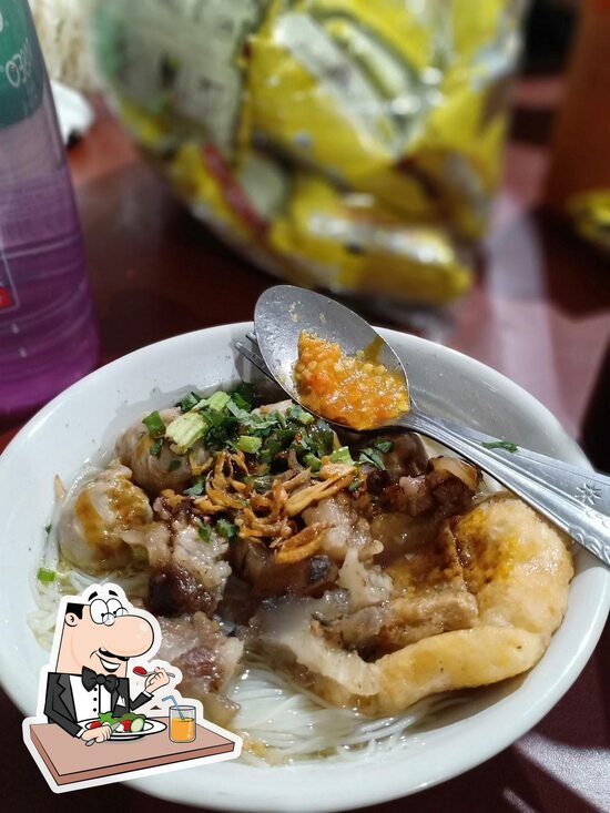 Menu at Baso Bawean restaurant, Bandung