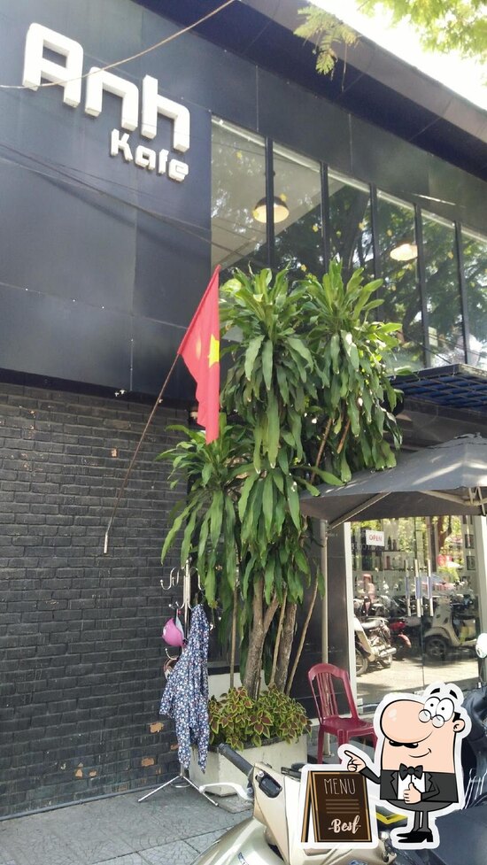 Menu at Hoang Truc Vien Cafe, Hue