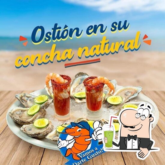 Menu at Mariscos Nava restaurant, Ciudad Valles