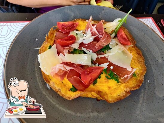 Menu at Visage cafe, Doboj
