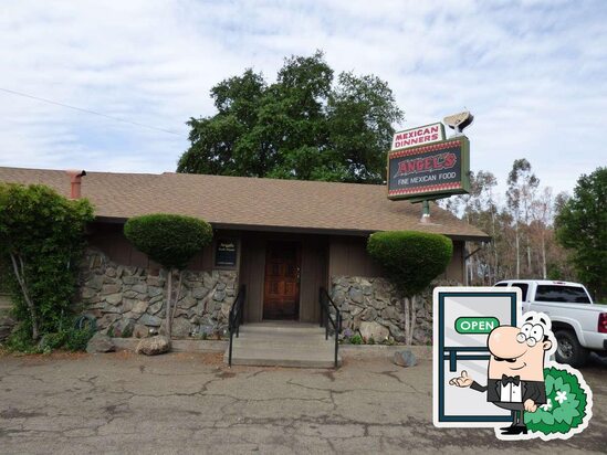 Menu at Angel's Rock House restaurant, Kelseyville