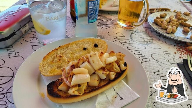 Carta de Restaurante Club de Tenis La Plana, Muro d'Alcoi