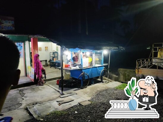 Menu at Fast food stall, Port Blair