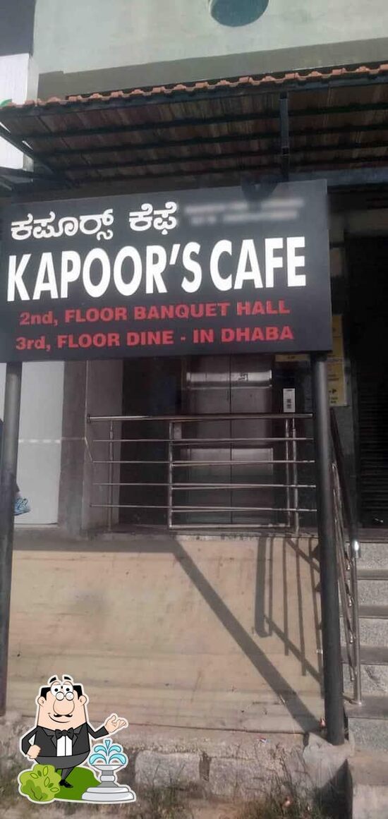 Menu at Kapoor's Cafe, Mysuru, H/8C