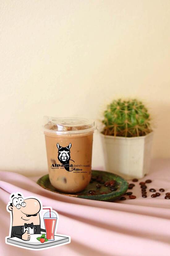 Menu at Alpaca coffee cafe chana, Ban Na