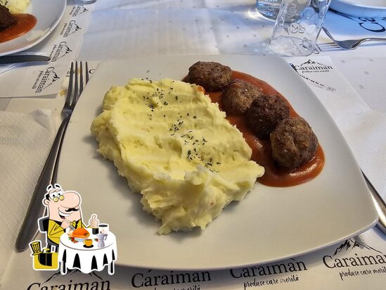 Menu at Caraiman, Bistrița, Str. Mușcatei