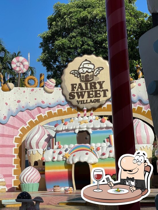 Menu at Fairy Sweet Village cafe, Pattaya City