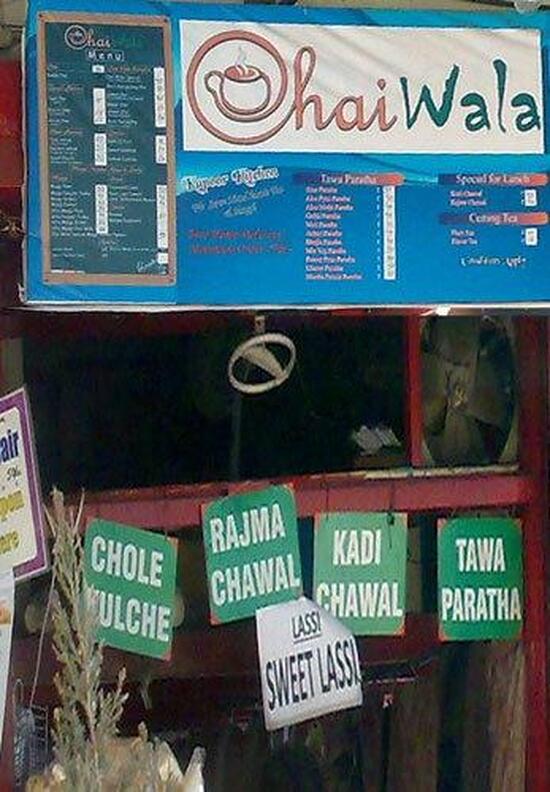 New Chaiwala, New Delhi - Restaurant menu, prices and reviews