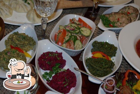 Menu at Saperavi Restaurant, Winnipeg
