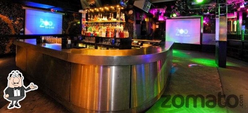 Menu at Zoo Bar & Club, London, 13-17 Bear St