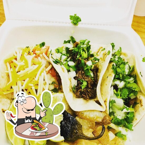 Menu at Taco Hut restaurant, Lewisville