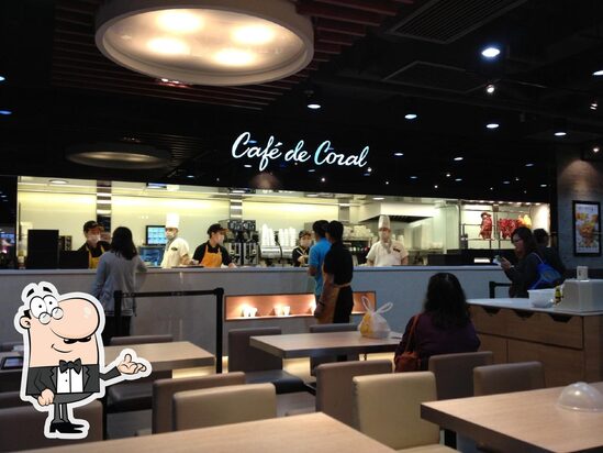 Menu at Café de Coral restaurant, Hong Kong, Choi Ming St