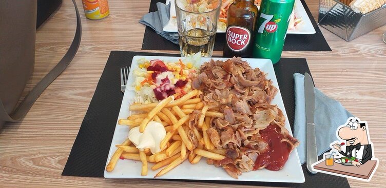 Menu at My Kebab restaurant, Annecy