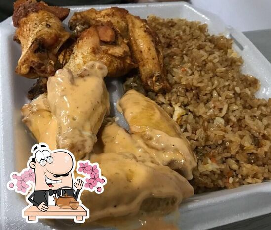 Menu at Wings 'N' Rice restaurant, Bossier City