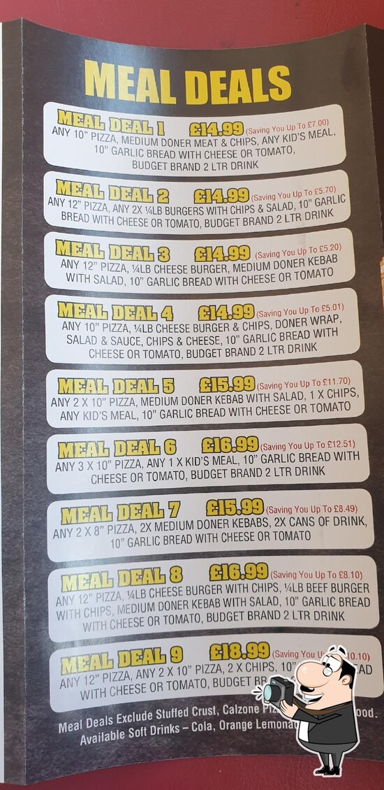 Menu at Chef's Place fast food, Scarborough