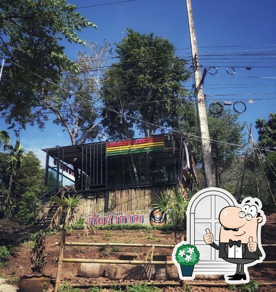 Menu at กัญชากาญ cannabis cafe and bar, Tha Kradan