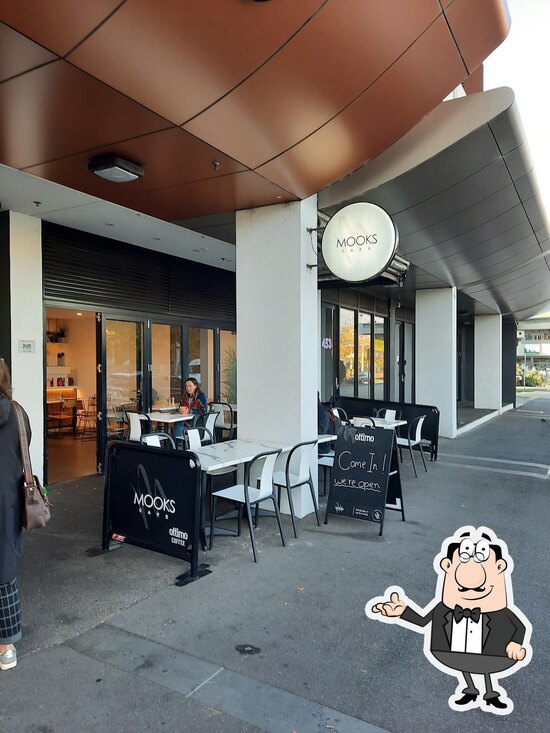 Menu at Mooks Cafe, Caulfield South