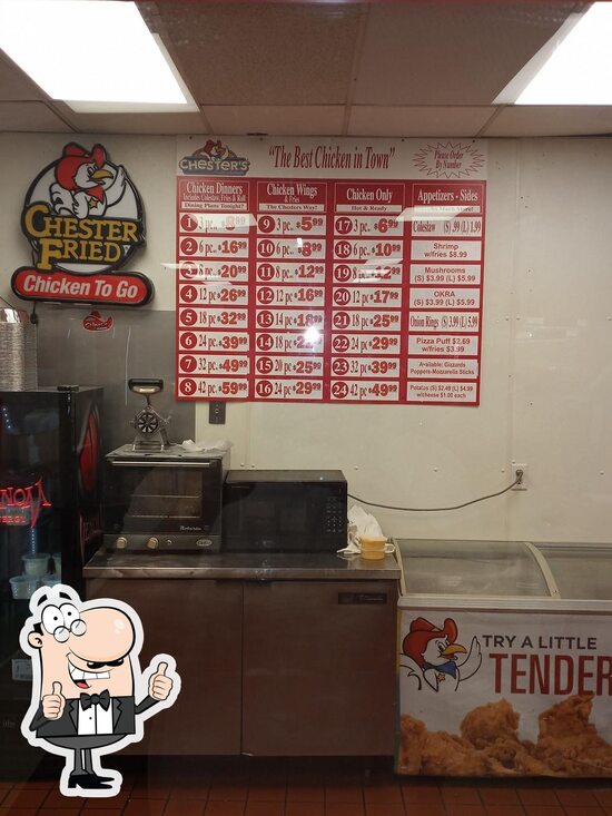 Carta del restaurante Chester's Chicken, Racine