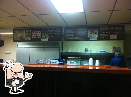 Menu at Art & Nancy's pizzeria, Watkins Glen