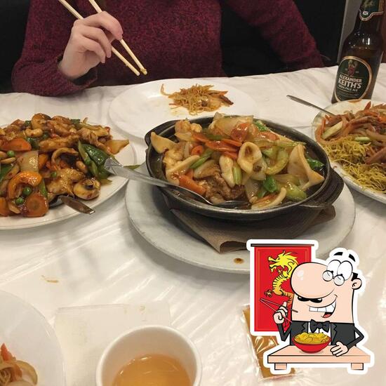 Menu at Hong Ping restaurant, London