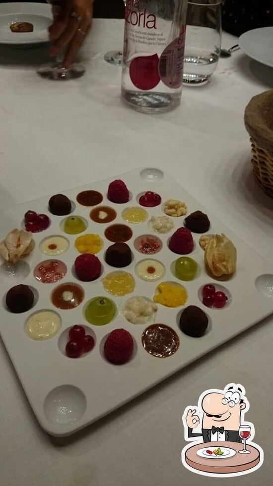 Menu at La Ferreria restaurant, Barcelona