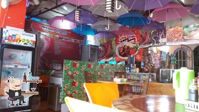 Menu at Violet Cafe, Barabai Selatan