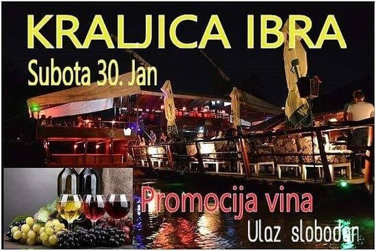 Menu at Splav Kraljica Ibra pub & bar, Kraljevo