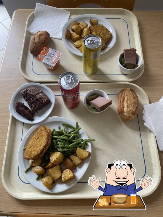 Menu au Restaurant Universitaire Claude Bloch, Caen